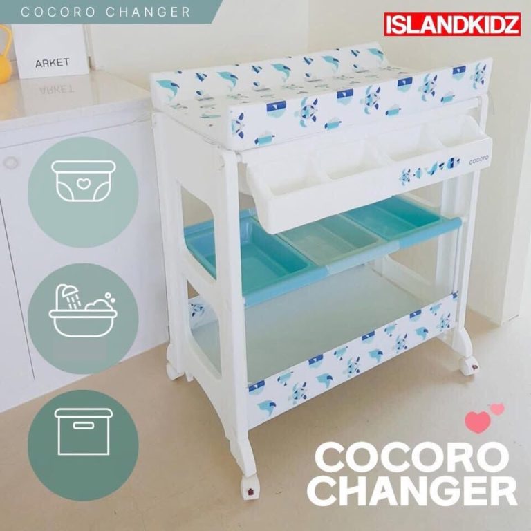 Bath Station incl Bath tub + Changer + Stand - Island Kidz